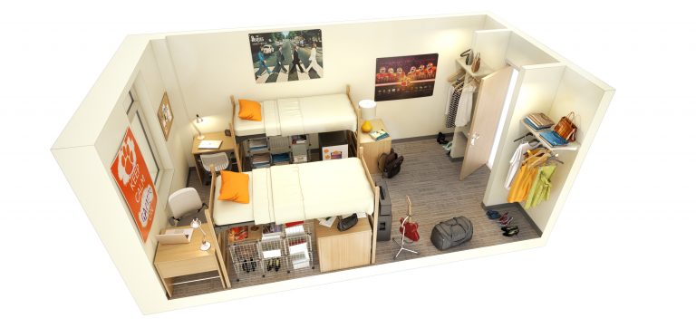 » Cribb Hall Clemson University Room Layout